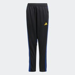 adidas Performance Sporthose 'Tiro 25 Essentials' Jungen Gr&ouml;&szlig;e 128 navy / royalblau / gelb