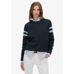 Superdry & Co Pullover Damen Gr&ouml;&szlig;e S marine / opal