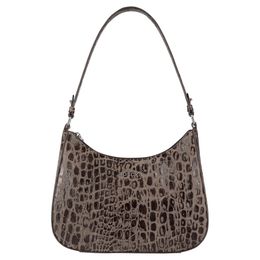 Roeckl Tasche 'CLEO SCHULTERTASCHE CROCO SMALL' Damen Gr&ouml;&szlig;e one size mokka