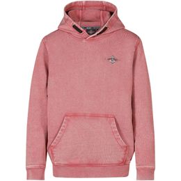 Bear Sweatshirt 'Beach-Break' Jungen Gr&ouml;&szlig;e 176 melone / dunkelrot