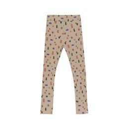 Noppies Leggings 'Penryn' M&auml;dchen Gr&ouml;&szlig;e 128 beige / lila / rot