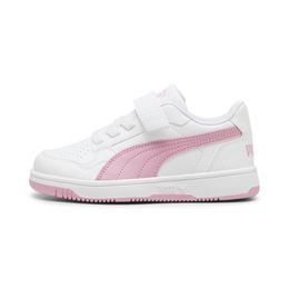 Puma Sneaker 'Reb-L Ac+ Ps' Jungen Gr&ouml;&szlig;e 34 altrosa / wei&szlig;