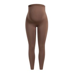 Smilodox Schwangerschaftsleggings Seamless Lorraine Damen Gr&ouml;&szlig;e S dunkelbraun