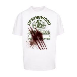 F4NT4STIC Shirt 'Nightmare On Elm Street Springwood Slasher' Herren Gr&ouml;&szlig;e L braun / gr&uuml;n / bordeaux / wei&szlig;