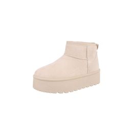 Ital-Design Snowboots Damen Gr&ouml;&szlig;e 38 beige Winterschuhe