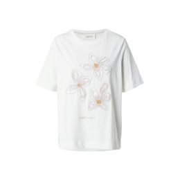 Cartoon T-Shirt Damen Gr&ouml;&szlig;e XL creme / orange