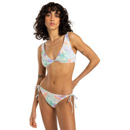 Billabong Bikinihose 'Wave Haze Tie Side Tropic' Damen Gr&ouml;&szlig;e XS t&uuml;rkis / hellblau / lavendel / koralle
