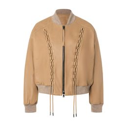Werner Christ Lederjacke 'Bailey' Damen Gr&ouml;&szlig;e XS beige