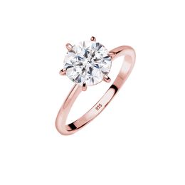 Elli Ring 'Solit&auml;rring' Damen Gr&ouml;&szlig;e 54 rosegold