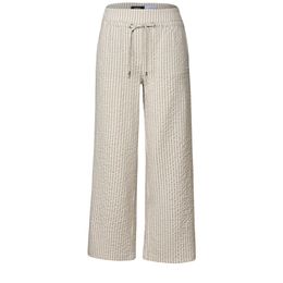 Cecil Hose Damen Gr&ouml;&szlig;e 36 beige / wei&szlig;