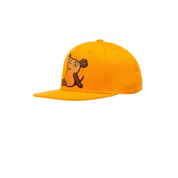 koaa Cap 'Maus-Sitzt' Jungen Gr&ouml;&szlig;e 53/54 braun / mandarine / wei&szlig;