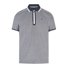 HECHTER PARIS Shirt Herren Gr&ouml;&szlig;e L blau / dunkelblau / wei&szlig;