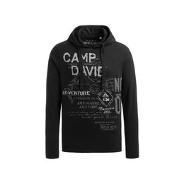 CAMP DAVID Sweatshirt Herren Gr&ouml;&szlig;e 4XL schwarz