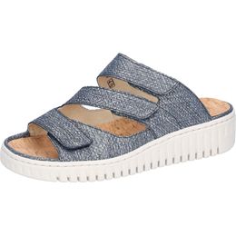 Waldl&auml;ufer Waldl&auml;ufer Pantolette 'H-Willow' Damen Gr&ouml;&szlig;e 39.5/40 blau / silber