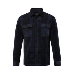 JP1880 Hemd Herren Gr&ouml;&szlig;e 8XL marine / nachtblau / schwarz