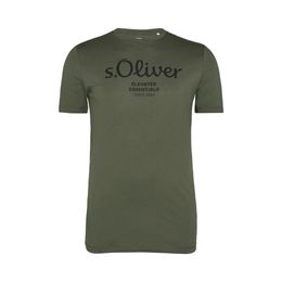 s.Oliver Men Tall Sizes Shirt Herren Gr&ouml;&szlig;e XXXL khaki / schwarz