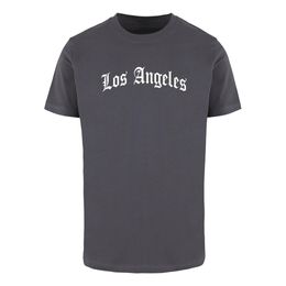 MT Men Shirt 'Los Angeles' Herren Gr&ouml;&szlig;e M dunkelgrau / wei&szlig;