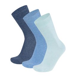 Normani Socken Herren Gr&ouml;&szlig;e 43/46 blau / aqua / hellblau