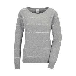 Madeleine Mode Madeleine Pullover Damen Gr&ouml;&szlig;e XS/S silbergrau / offwhite