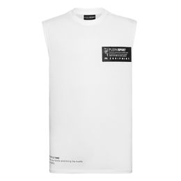 Plein Sport Tank Top Herren Gr&ouml;&szlig;e 4XL wei&szlig;