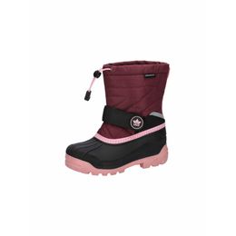 Lico Snowboots 'Turku' Jungen Gr&ouml;&szlig;e 35 rosa / bordeaux / schwarz
