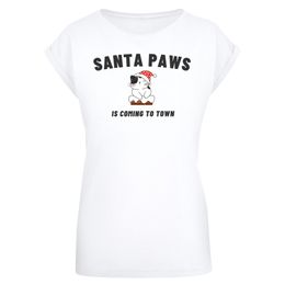 F4NT4STIC Shirt 'Santa Paws Christmas Cat' Damen Gr&ouml;&szlig;e M bunt