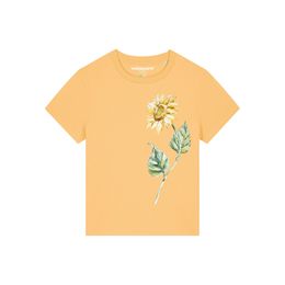Watapparel T-Shirt ' Sonnenblume ' Damen Gr&ouml;&szlig;e L hellgelb / mischfarben