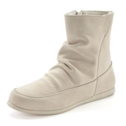 Vivance Stiefelette Damen Gr&ouml;&szlig;e 40 creme Winterschuhe