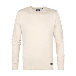 PETROL INDUSTRIES Pullover 'Reefpoint' Herren Gr&ouml;&szlig;e XXXL creme / mischfarben