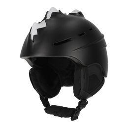 Crazy Safety Skihelm 'Bone Spike' Jungen Gr&ouml;&szlig;e 56 schwarz