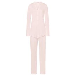 Hanro Pyjama 'Cotton Deluxe' Damen Gr&ouml;&szlig;e M rosa Winterkleid
