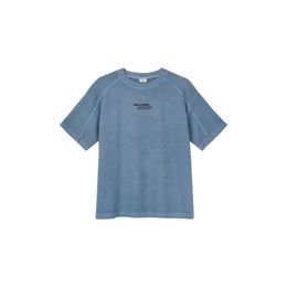 s.Oliver T-Shirt Jungen Gr&ouml;&szlig;e 158 taubenblau / schwarz
