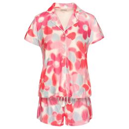 PJ Salvage Pyjama 'Spread Kindness' Damen Gr&ouml;&szlig;e XS hellblau / pink / wei&szlig; Winterkleid