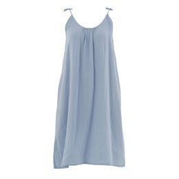 Organication Kleid Damen Gr&ouml;&szlig;e 38 taubenblau