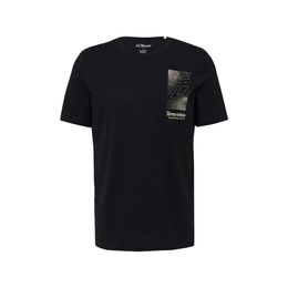 s.Oliver Shirt Herren Gr&ouml;&szlig;e XXXL hellgelb / schwarz