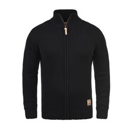 !Solid Strickjacke 'Poul' Herren Gr&ouml;&szlig;e M schwarz