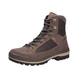 Lowa Boots 'Isarco III' Herren Gr&ouml;&szlig;e 43 brokat / dunkelbraun / karminrot