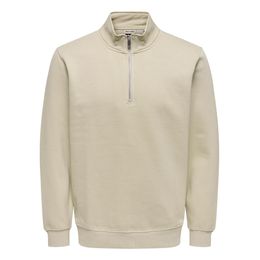 Only & Sons Only & Sons Sweatshirt 'Connor' Herren Gr&ouml;&szlig;e XXL beige