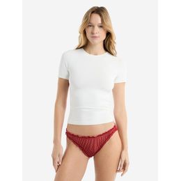 Etam Slip 'Bliss2' Damen Gr&ouml;&szlig;e M rot / wei&szlig;