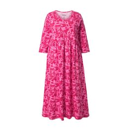 Ulla Popken Kleid Damen Gr&ouml;&szlig;e 58/60 pink / rosa Winterkleid
