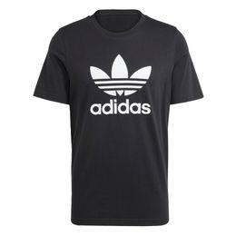 adidas originals Shirt 'Adicolor Classics Trefoil' Herren Gr&ouml;&szlig;e L schwarz / wei&szlig;