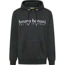 Bruno Banani Sweatshirt 'CARVER' Herren Gr&ouml;&szlig;e XL grau / anthrazit / hellgrau