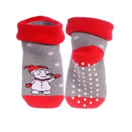 La Bortini Socken Jungen Gr&ouml;&szlig;e 18/20 grau