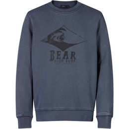 Bear Sweatshirt 'Beach-Break' Jungen Gr&ouml;&szlig;e 128 marine / schwarz
