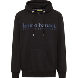 Bruno Banani Sweatshirt 'CARVER' Herren Gr&ouml;&szlig;e XXL pflaume / schwarz