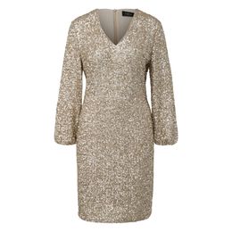 s.Oliver Kleid Damen Gr&ouml;&szlig;e 46 beige Winterkleid