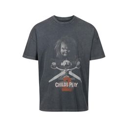 Recovered T-Shirt 'Chucky 2 Child's Play' Damen Gr&ouml;&szlig;e XXL anthrazit