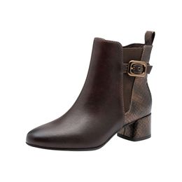 Marco Tozzi Chelsea Boots Damen Gr&ouml;&szlig;e 41 braun Winterschuhe
