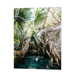 Liv Corday Bild 'Adventure in Tulum' Herren Gr&ouml;&szlig;e 30x40 bunt