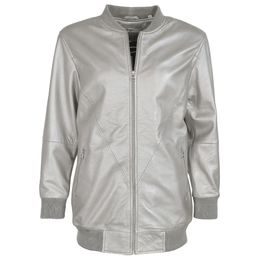 Maze &Uuml;bergangsjacke Damen Gr&ouml;&szlig;e S silber